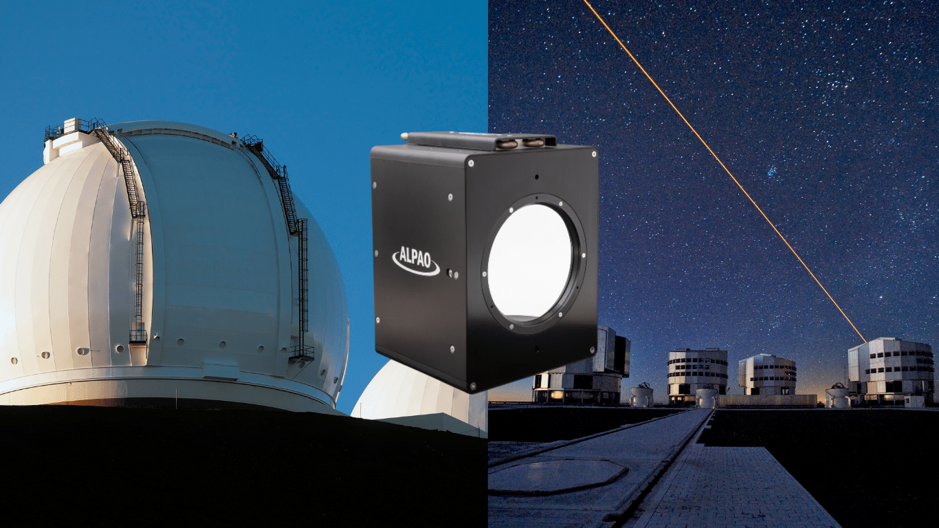 Two major new Adaptive Optics Systems made in Bertin Alpao.